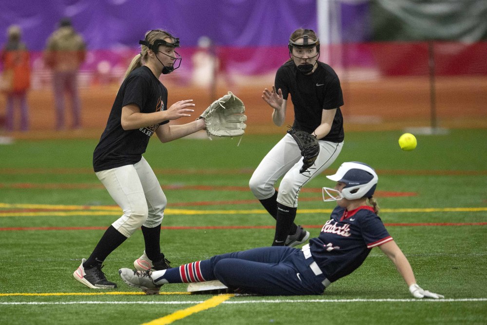 Clipper softball: There’s no place like a dome during a blizzard ...