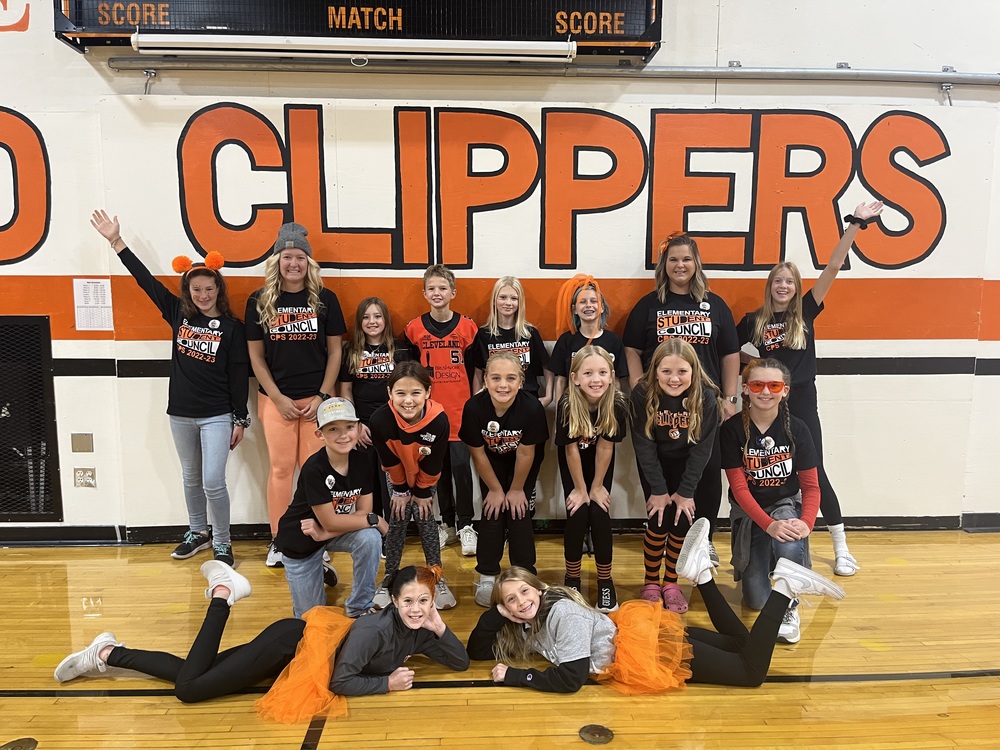 Elementary Student Council kicks off Friday's homecoming celebration ...