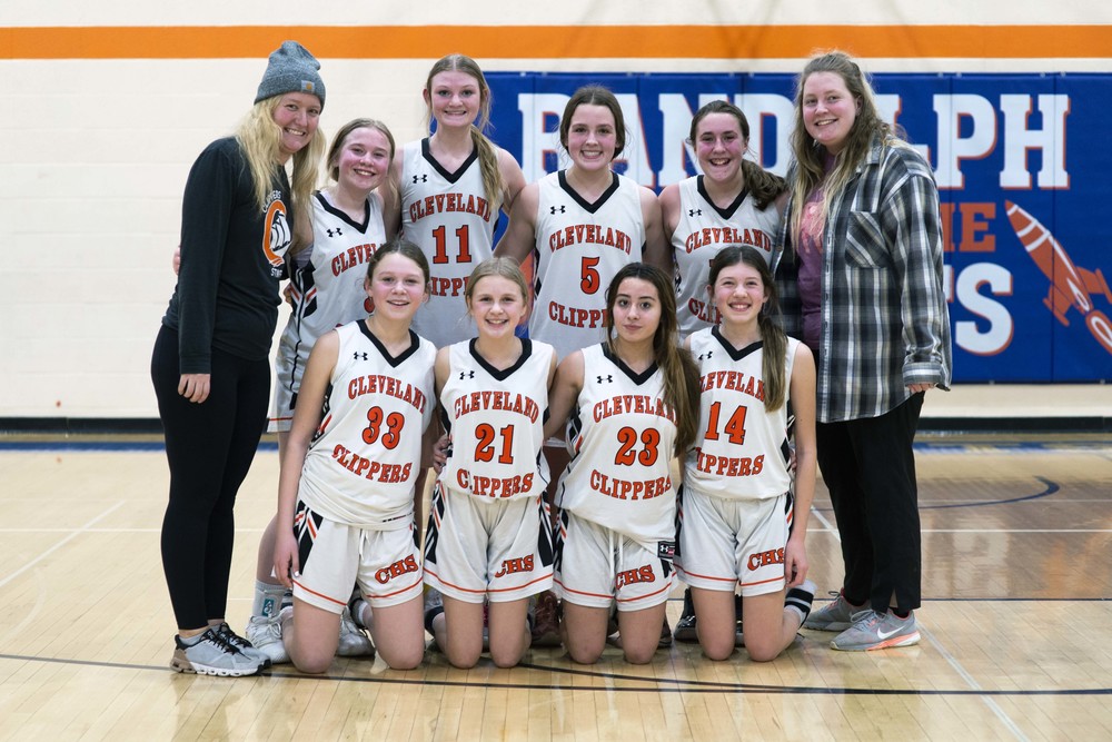 Narrow loss ends season for junior high girls | Cleveland Public School